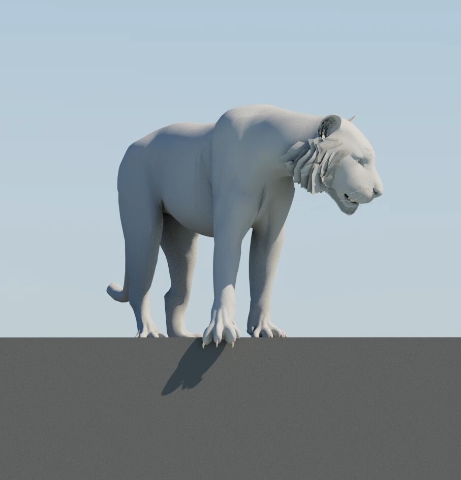 ArtStation - Lion animation