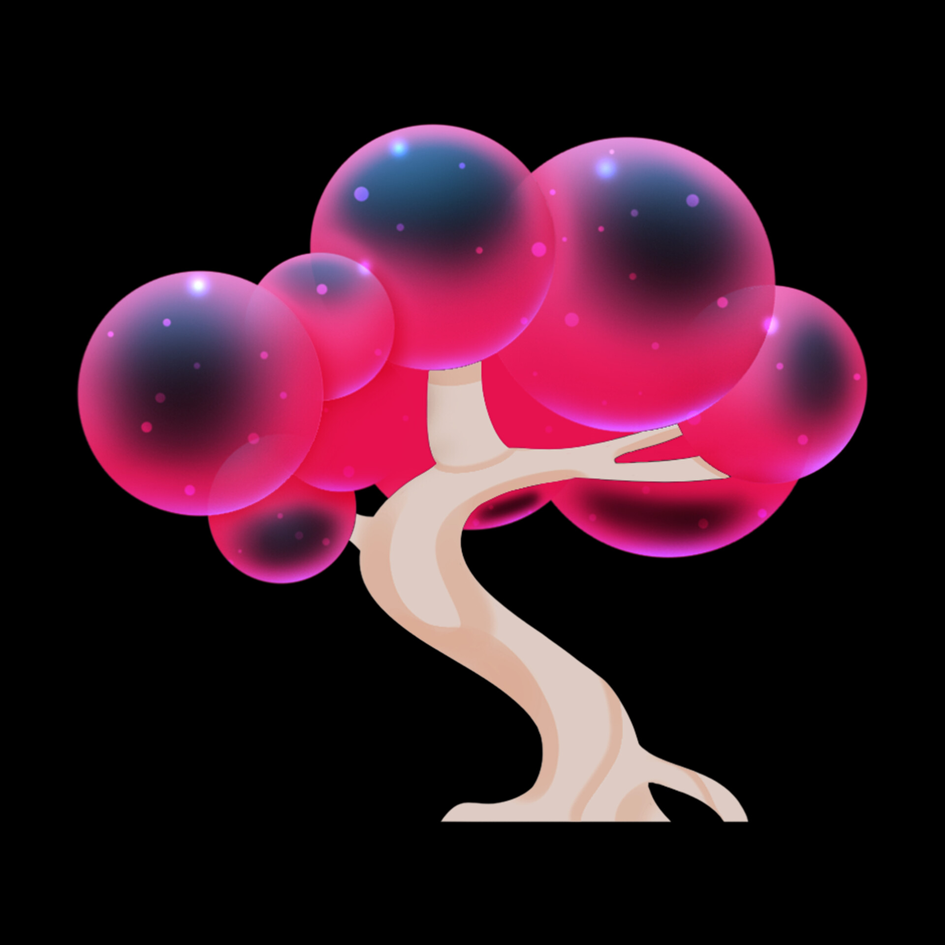 ArtStation - Alien's trees