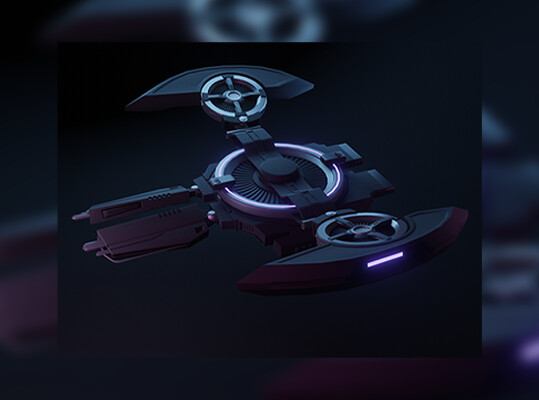 ArtStation - Combat Drone