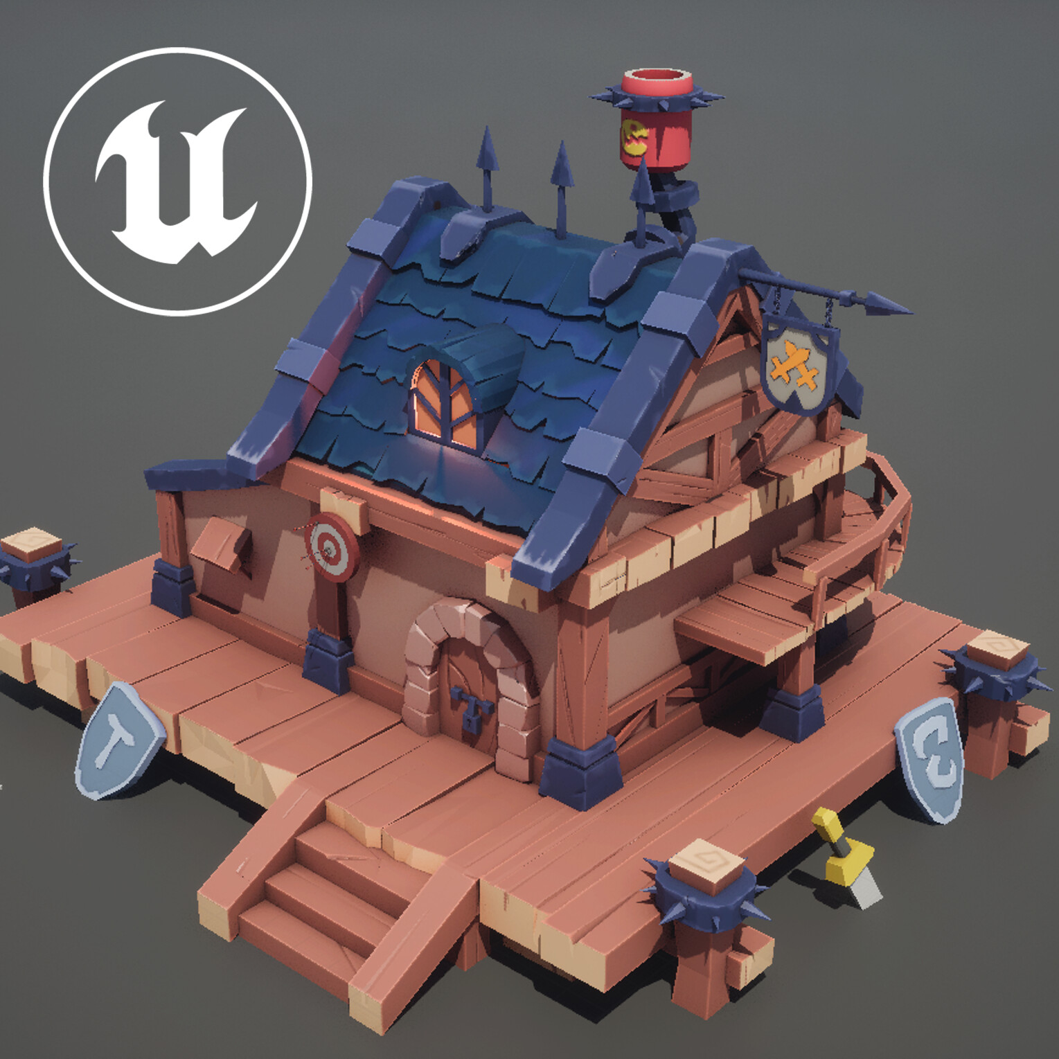 ArtStation - Weapon shop