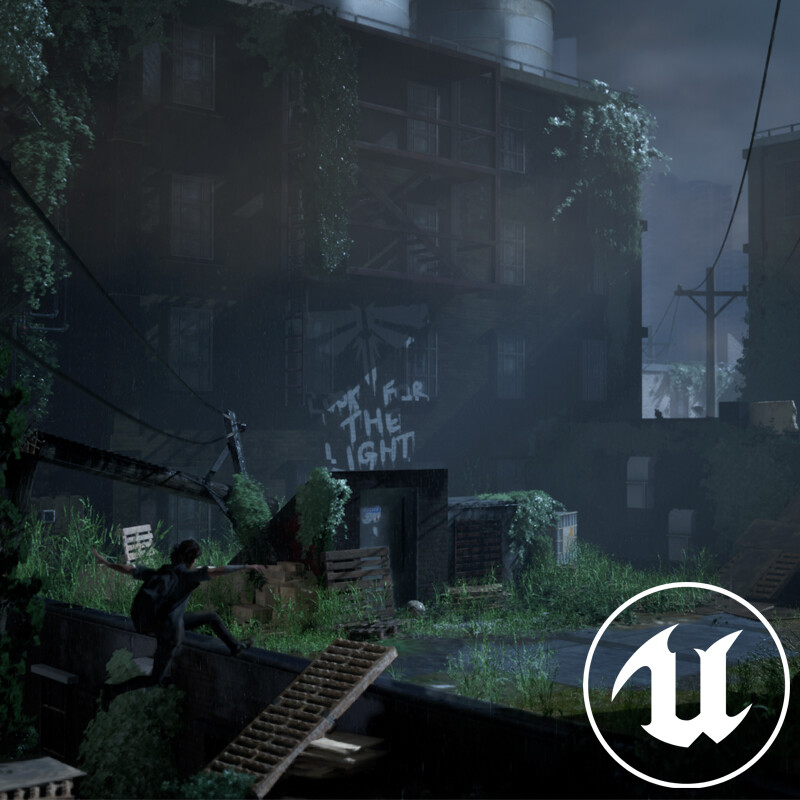 ArtStation - TLOU Rooftop