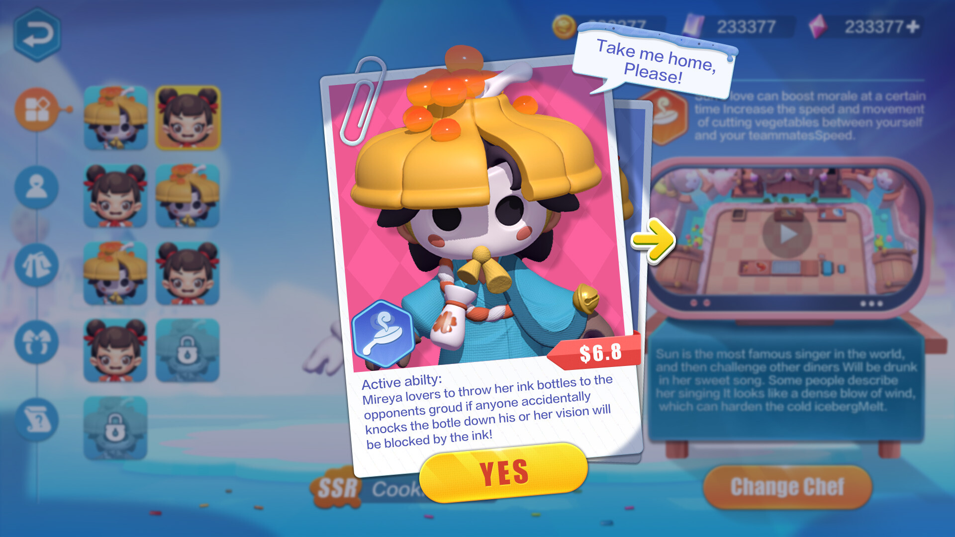 ArtStation - Cooking Battle UI，Creation in 2021.