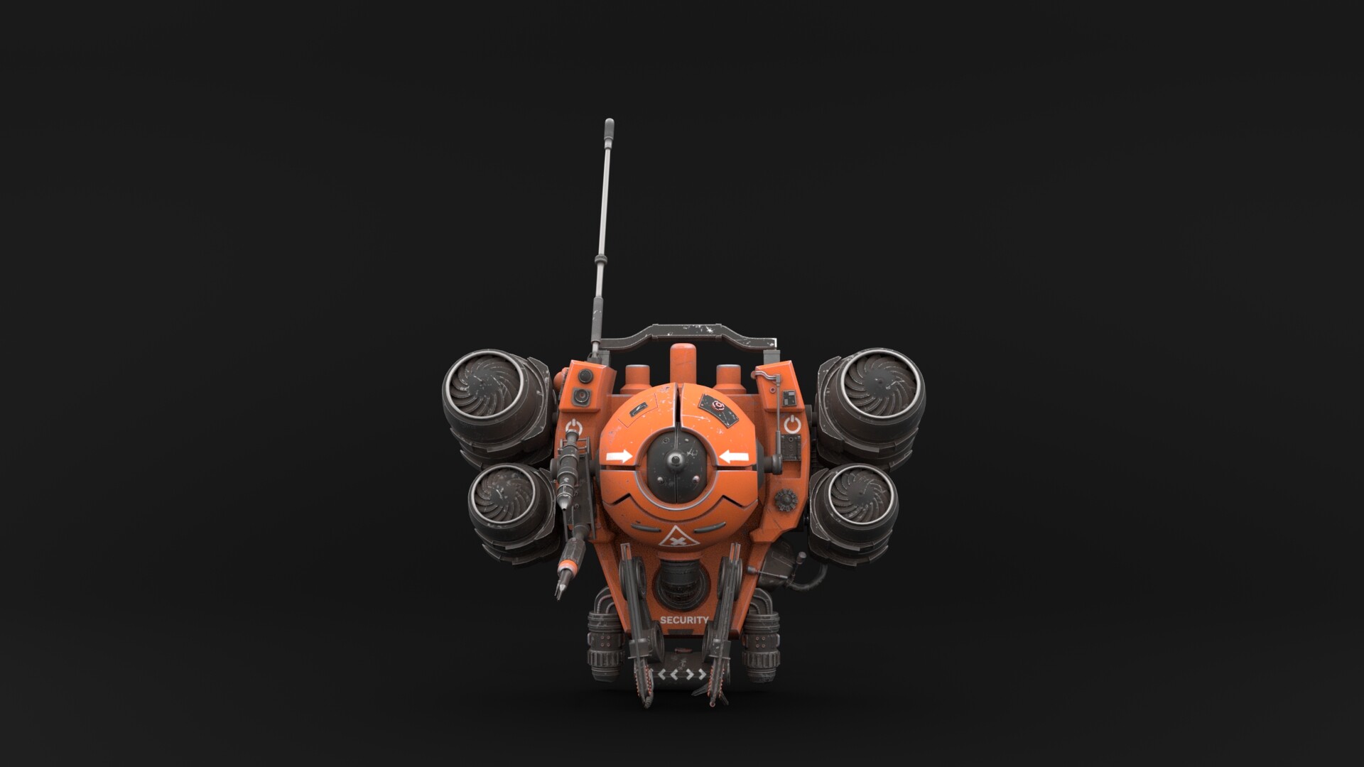 ArtStation - Drone modeling