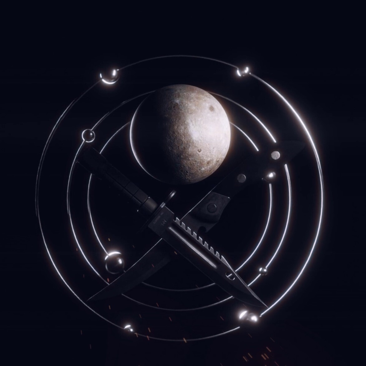 ArtStation - Logo Animation for Moon Edgeworks