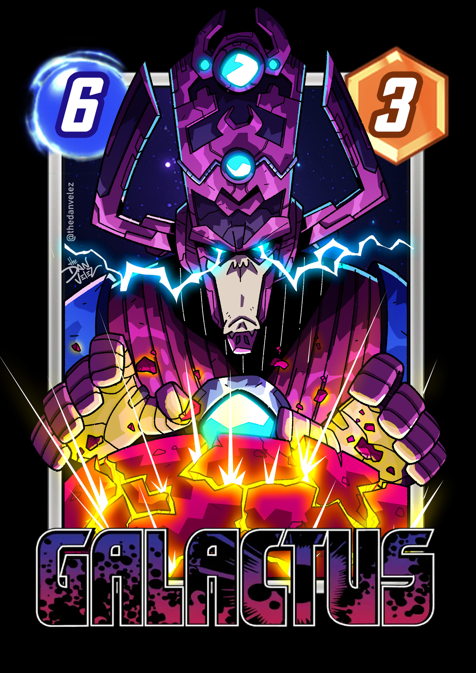 ArtStation - Galactus - MarvelSnap BR Collab