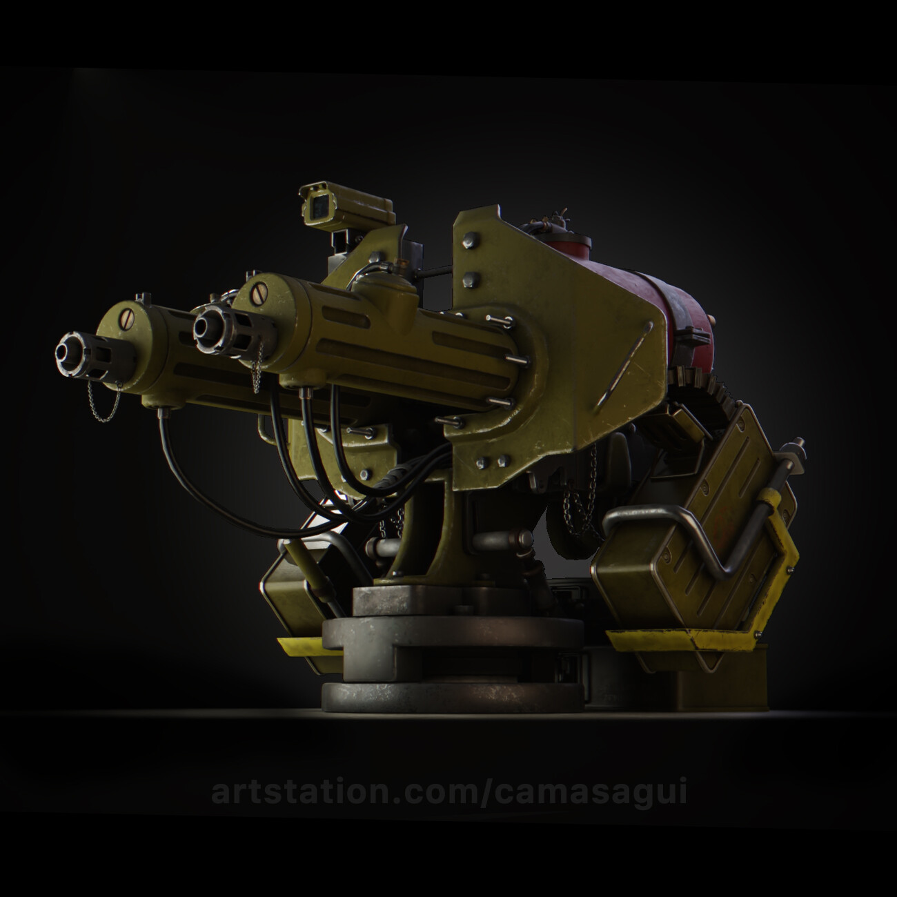 ArtStation - Maxim X2 Turret