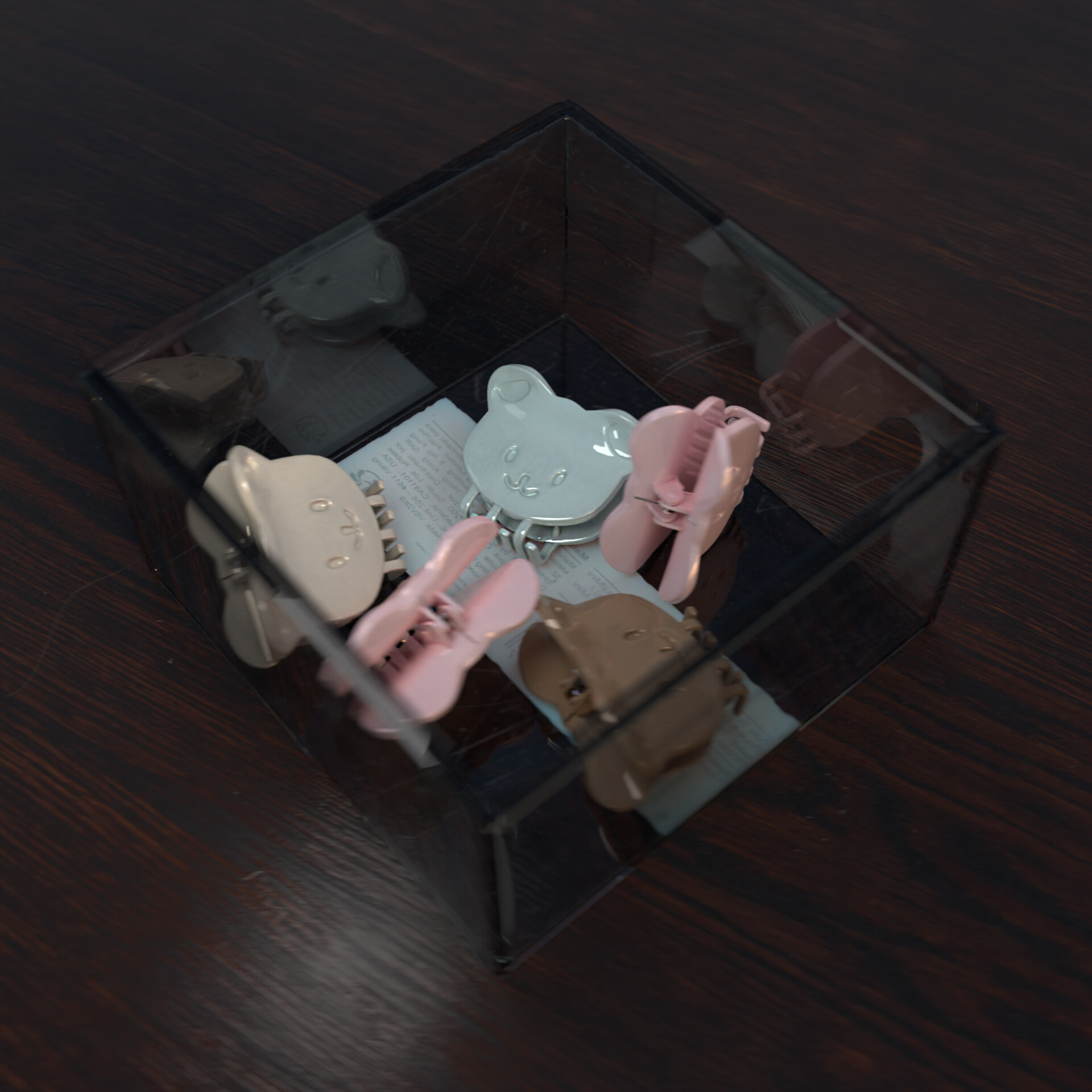 ArtStation - hair clips