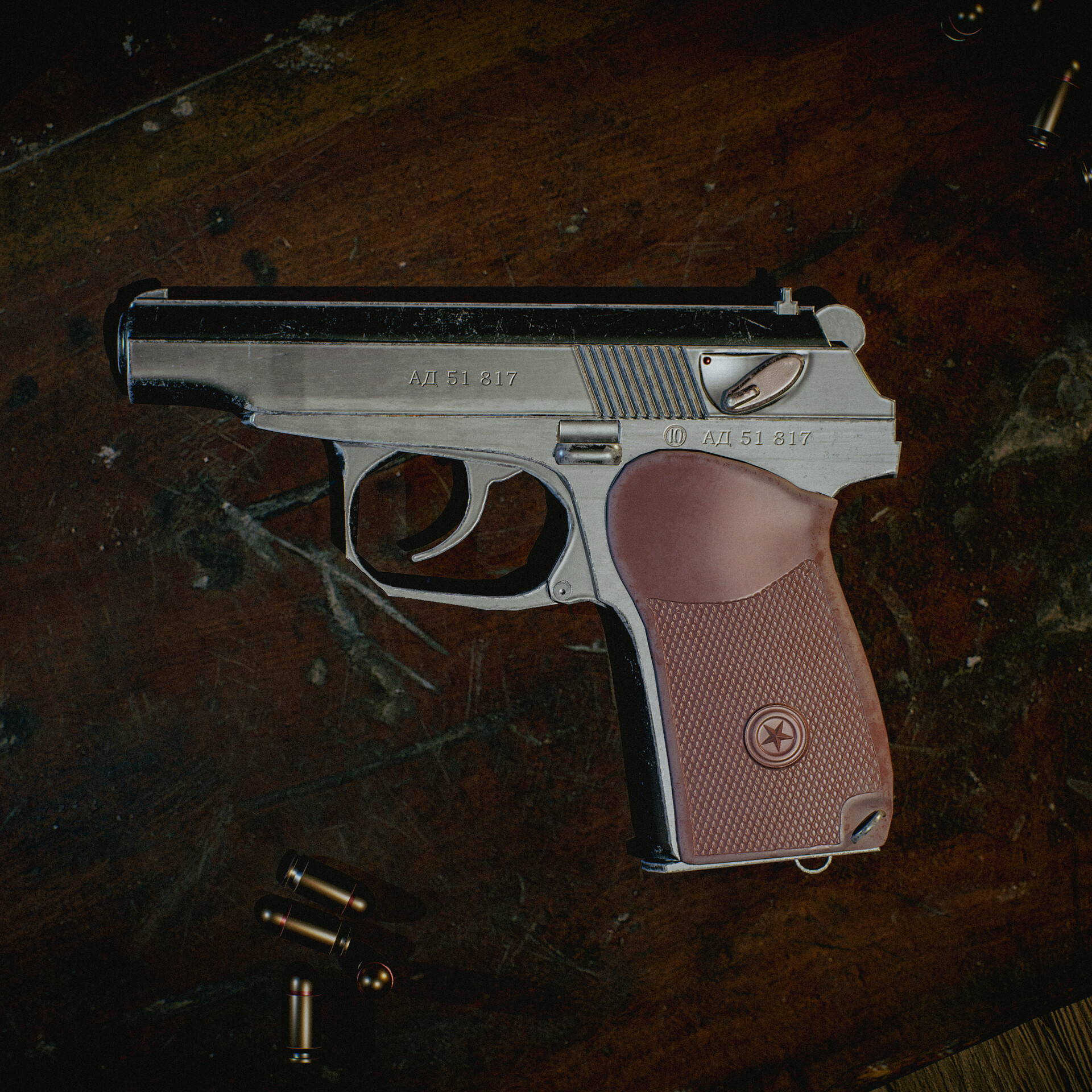 ArtStation - - Makarov PM