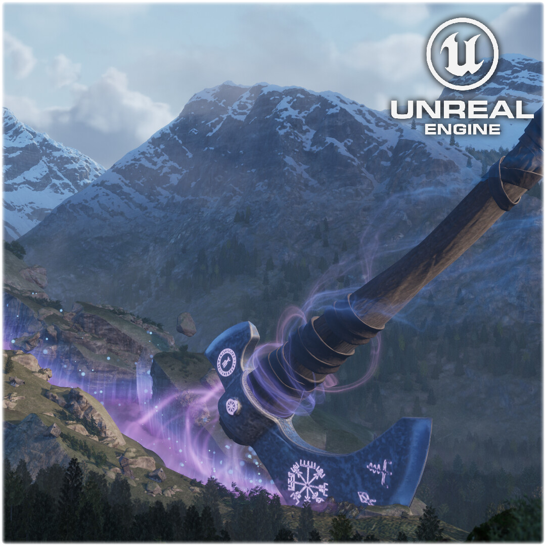 ArtStation - UE5.1 | Scar of Jotunheim