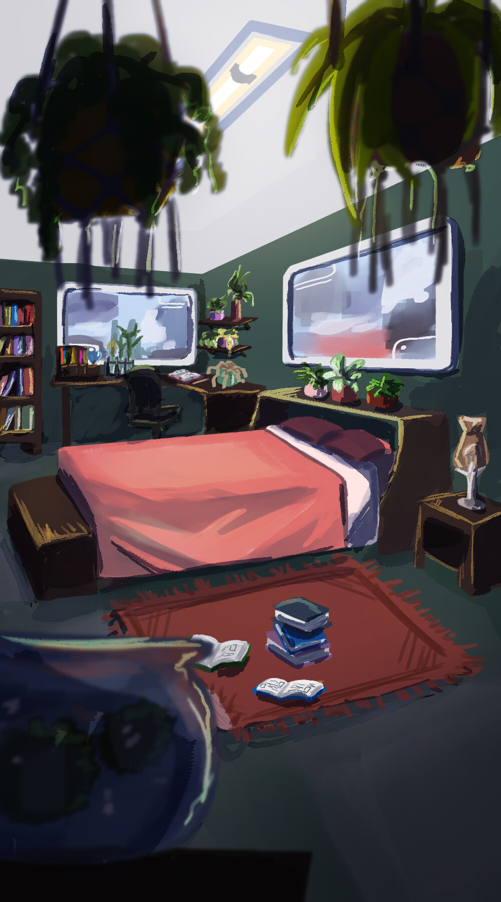 ArtStation - Main Character Room Design