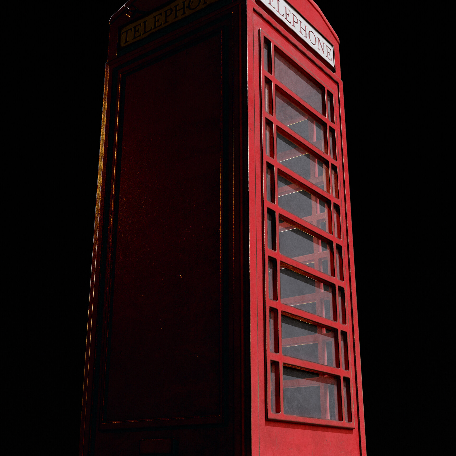 ArtStation - K6 Red Telephone Box