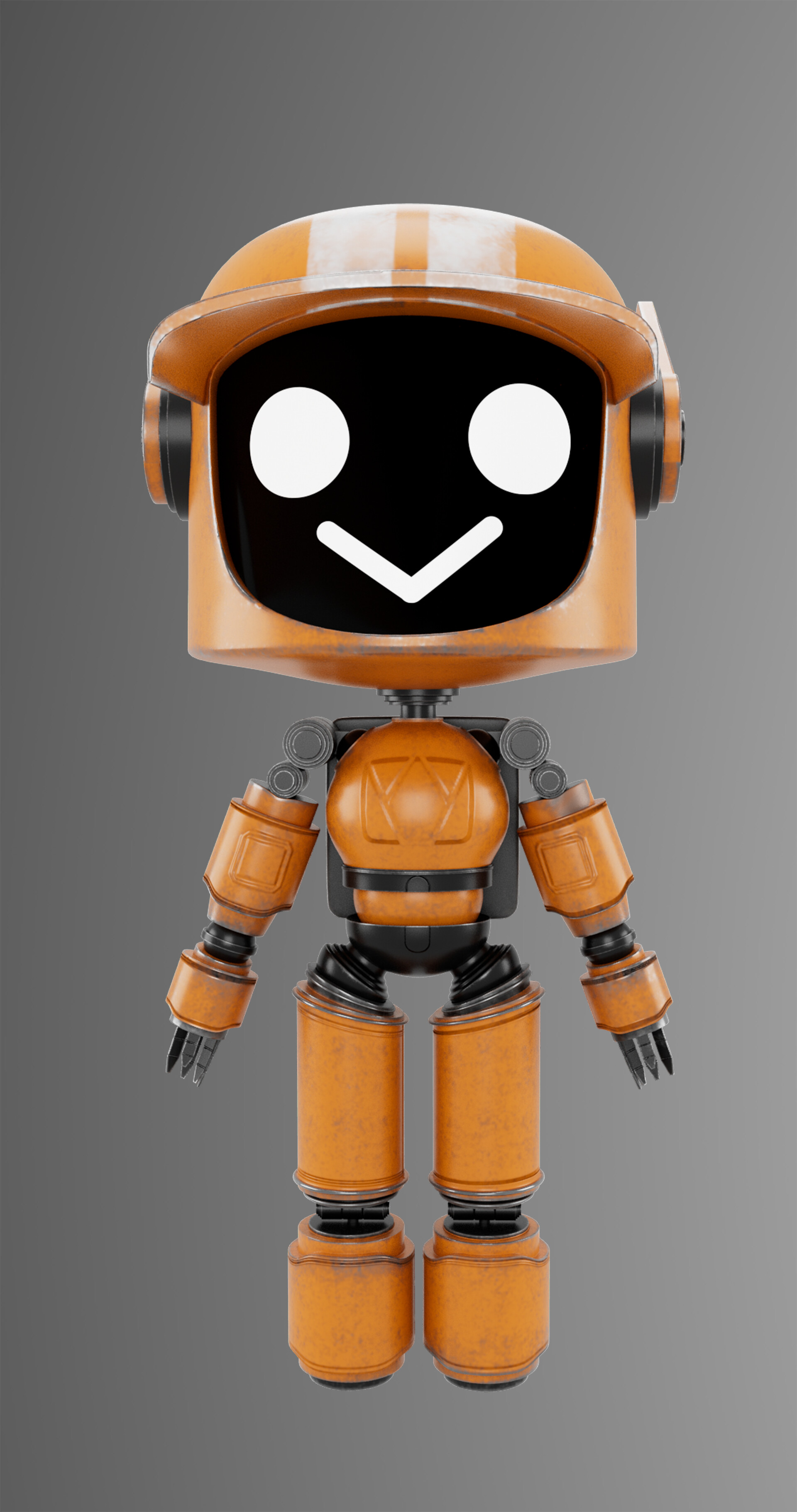 ArtStation - Orange Robot