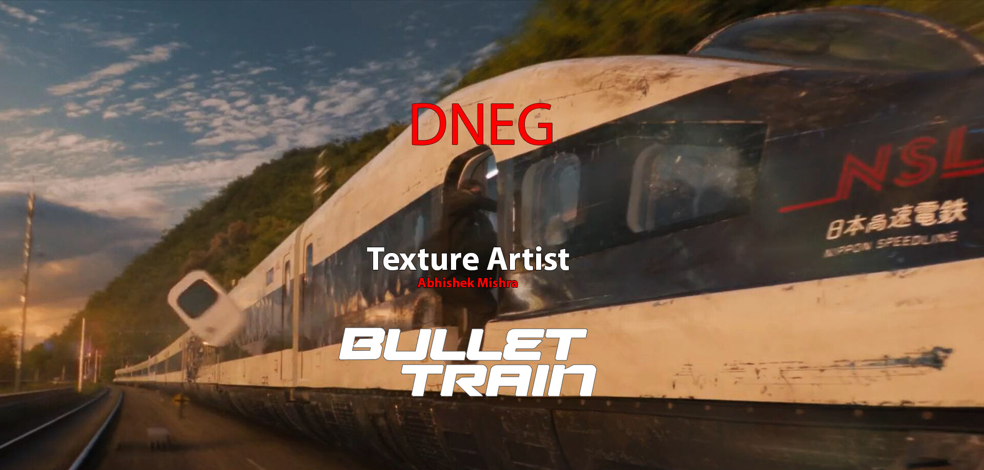 ArtStation - Bullet Train - Texture Artist - DNEG