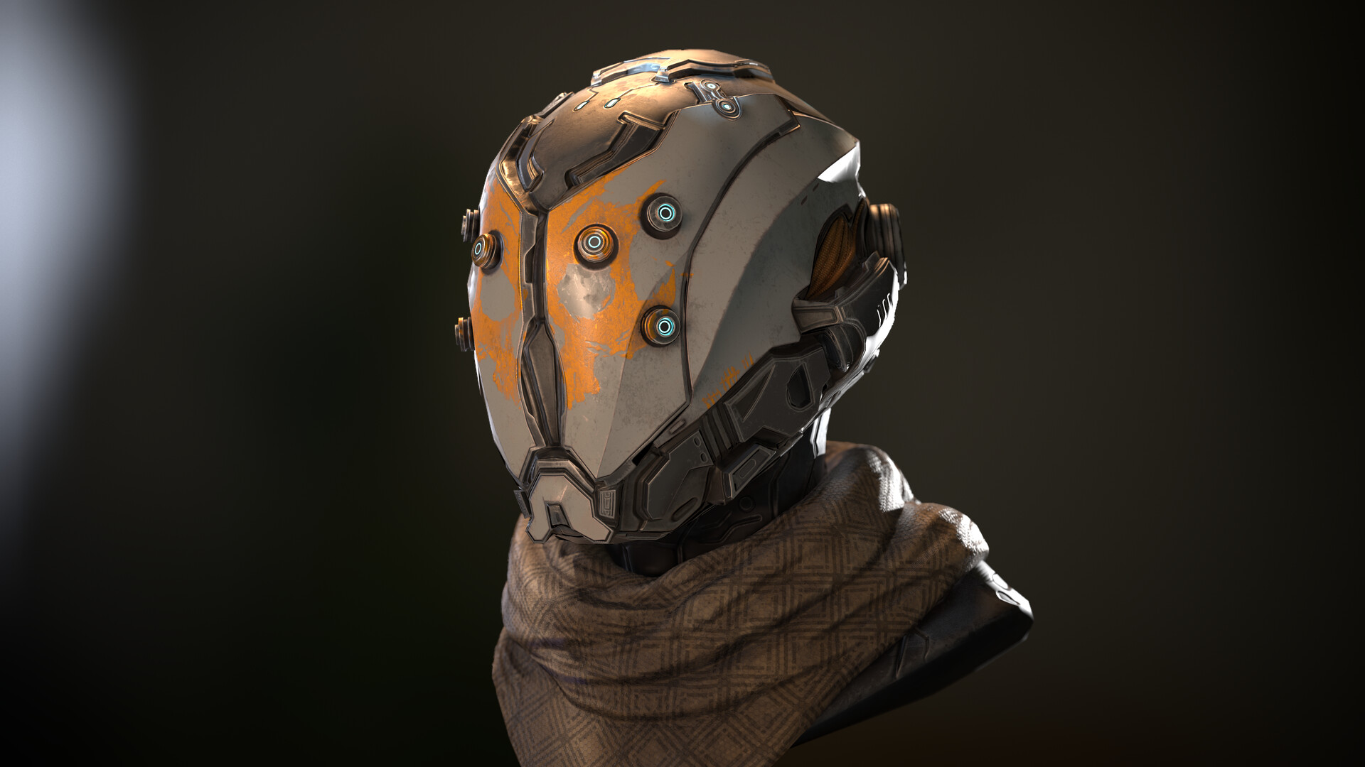ArtStation - Realtime Sci Fi Helmet