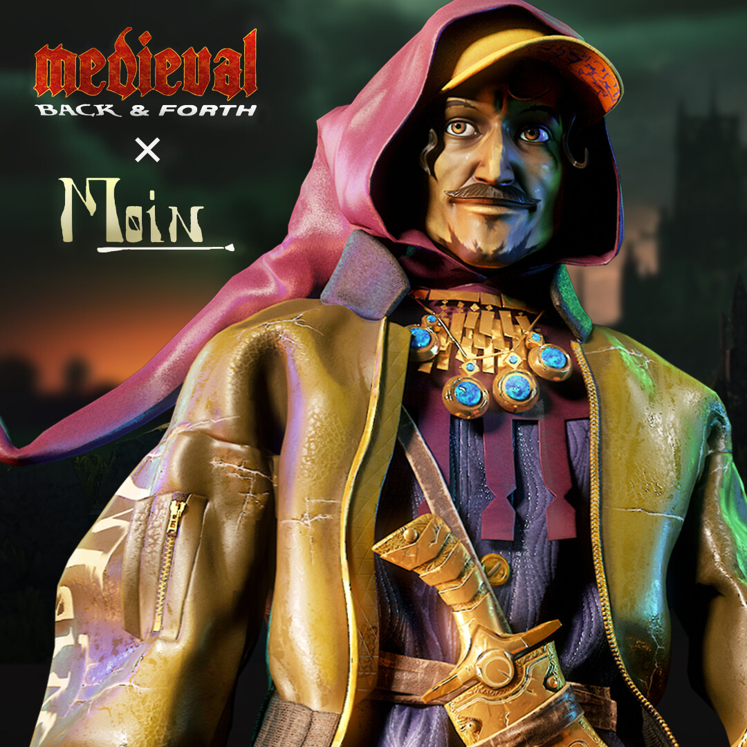 ArtStation - Medieval: Back and Forth - Game Character Art