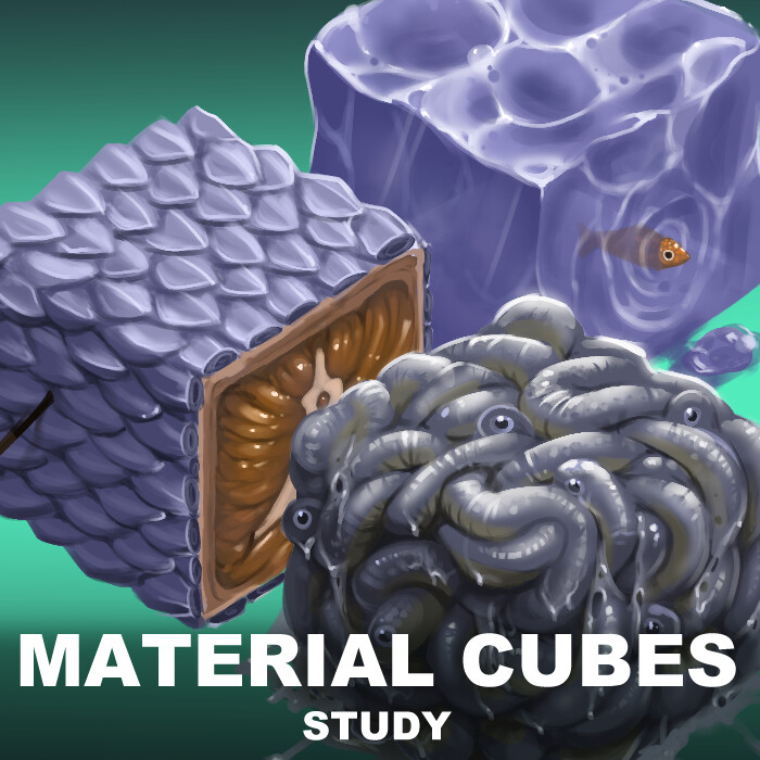 ArtStation - Material study