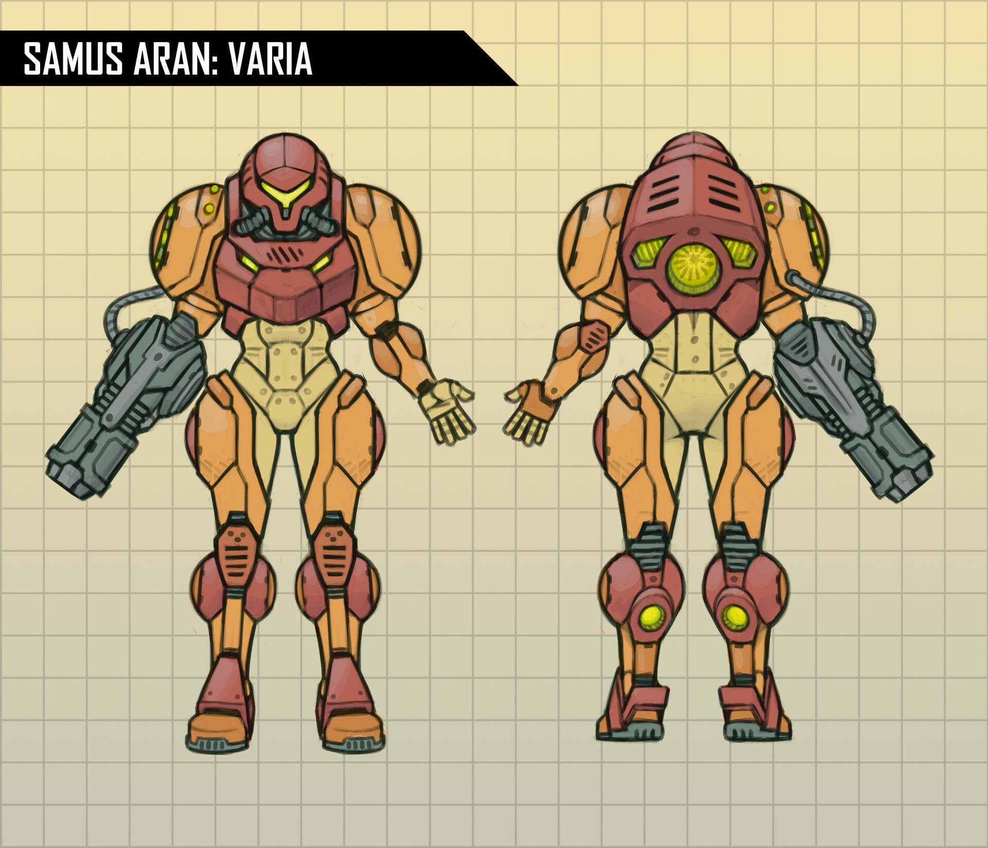 ArtStation - Metroid Design Exercise