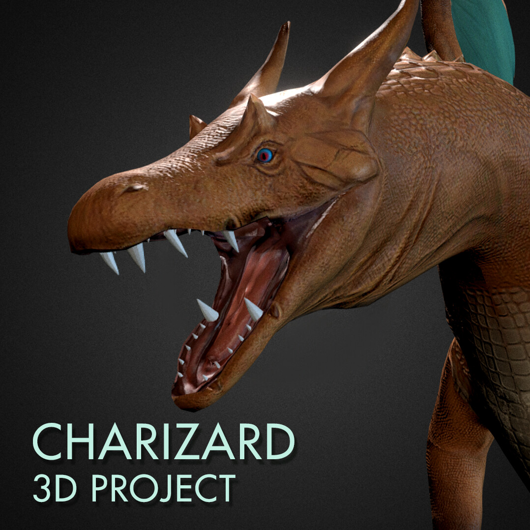 ArtStation - Realistic Charizard