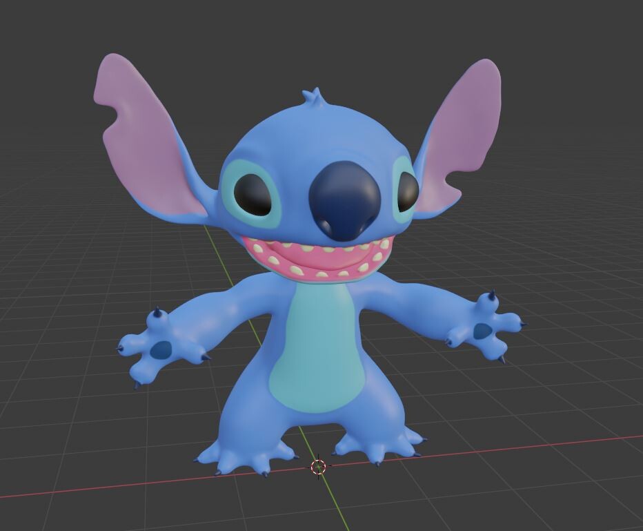 ArtStation - Stitch 3D Model
