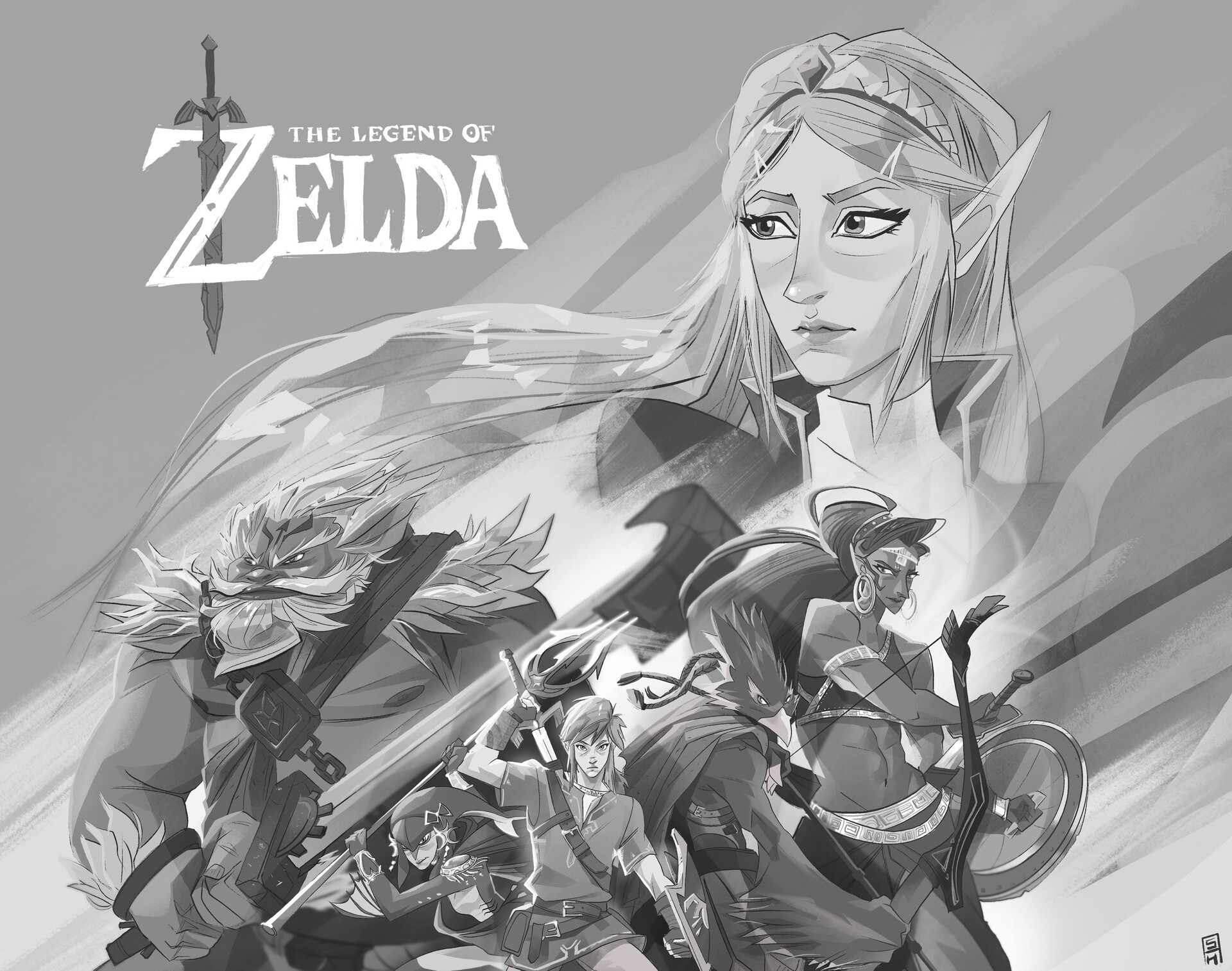 ArtStation - Zelda BOTW