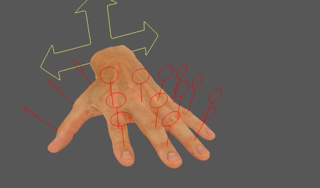 ArtStation - Simple Hand Rig