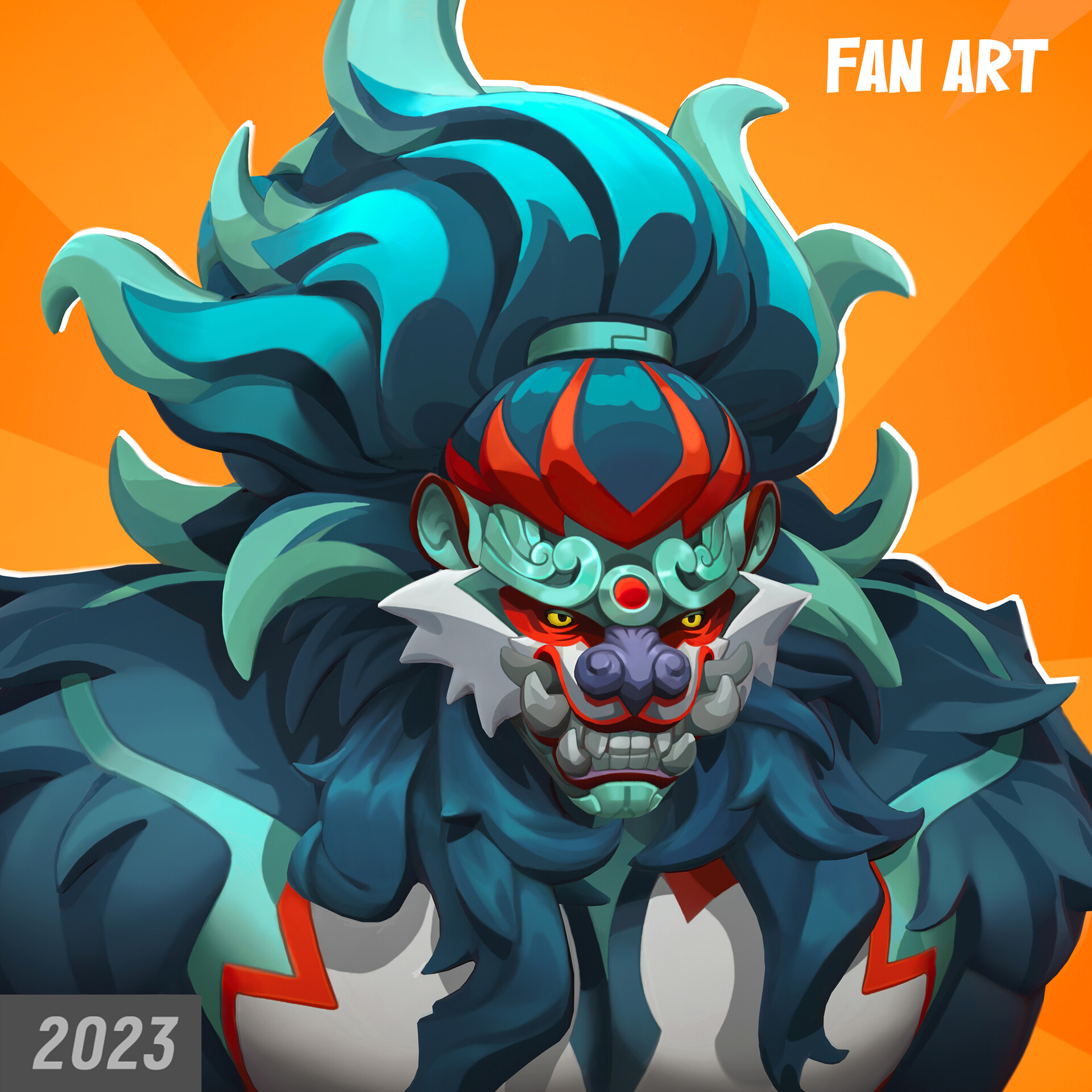 ArtStation - Epic Monkey Dragon