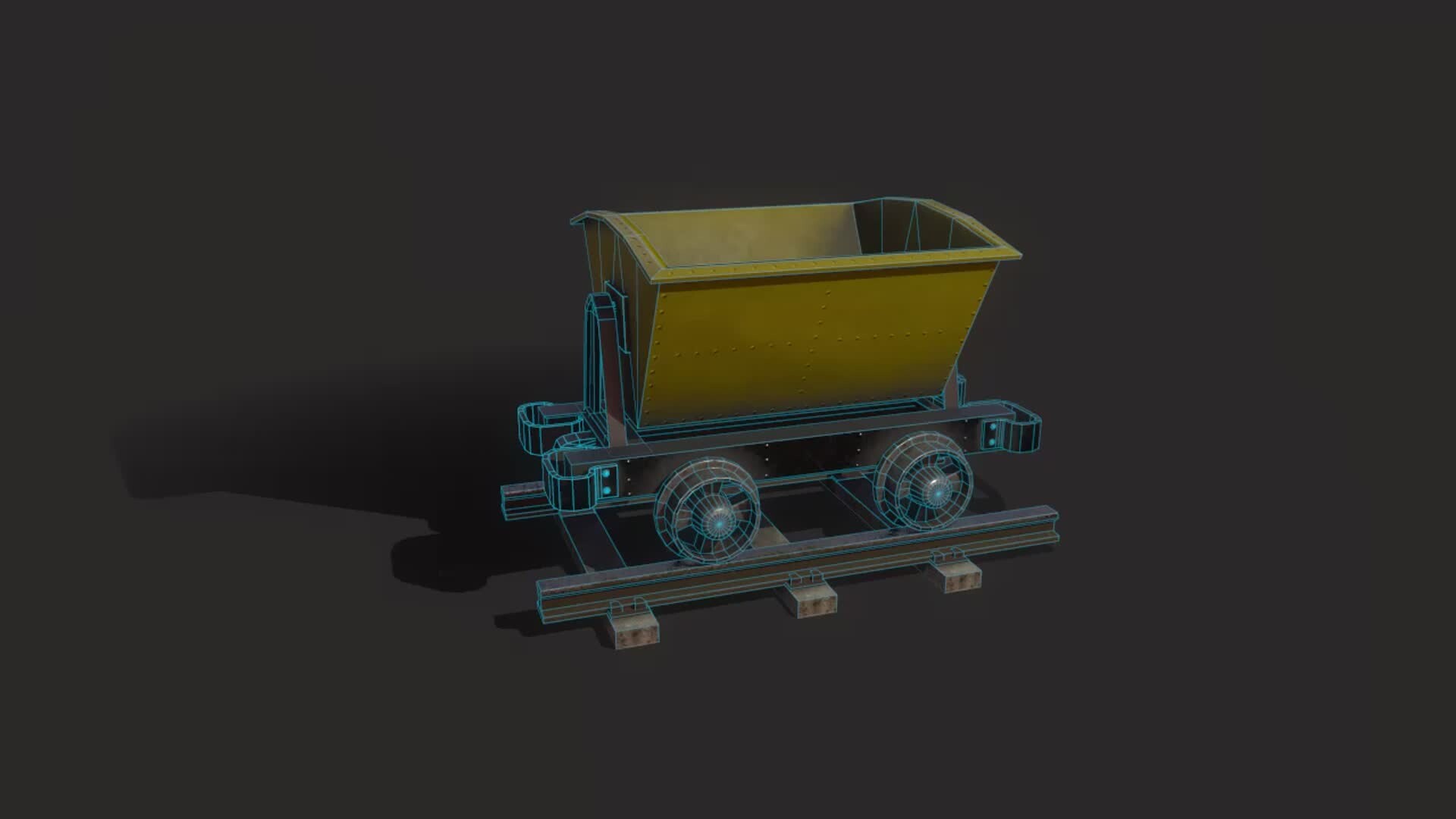 ArtStation - Mining cart