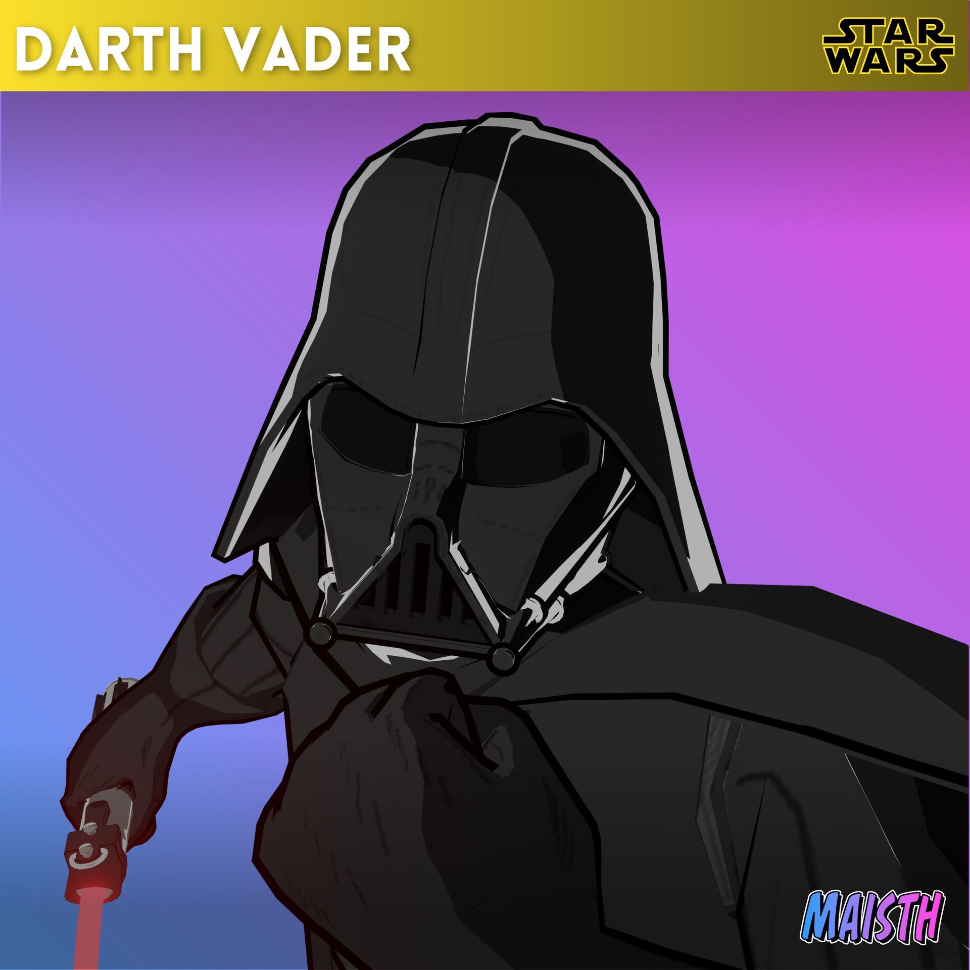 ArtStation - Darth Vader | Maisth's 3D Fan Characters | Star Wars