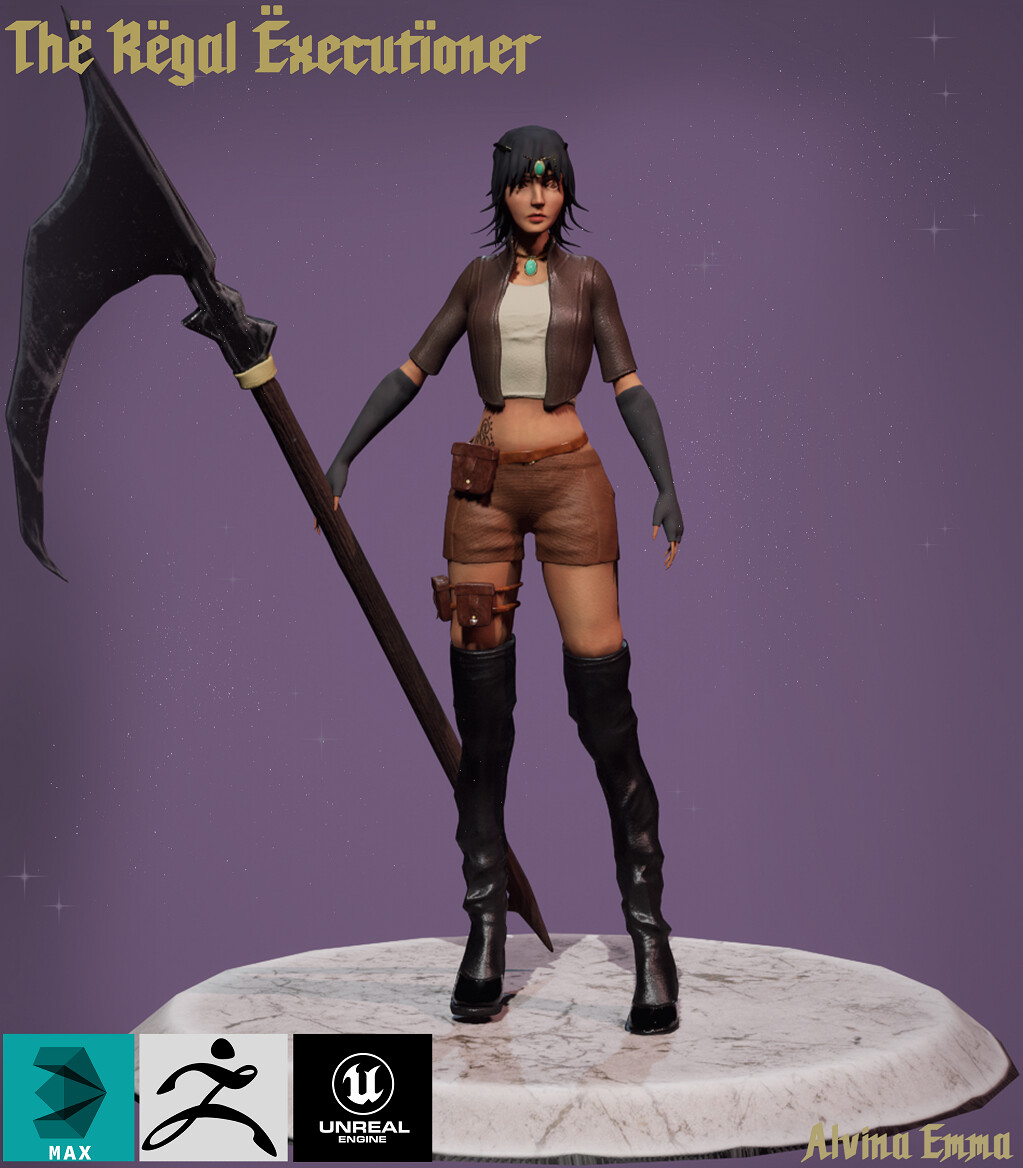 ArtStation - The Regal Executioner
