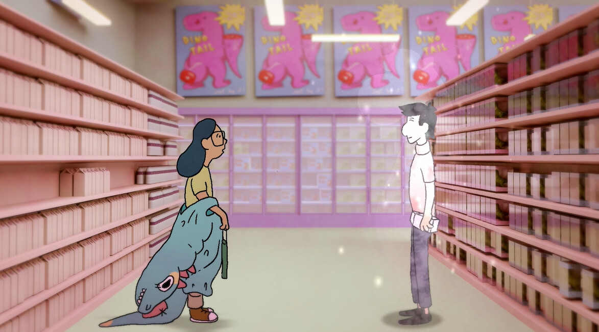 ArtStation - Dinostore Shot 44 Breakdown