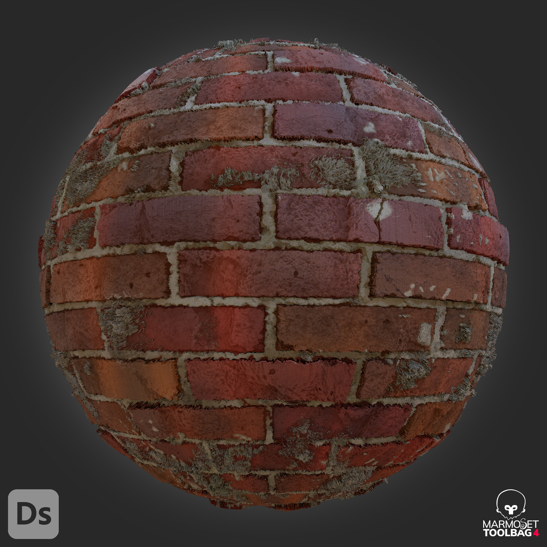ArtStation - Substance Designer - Brick wall