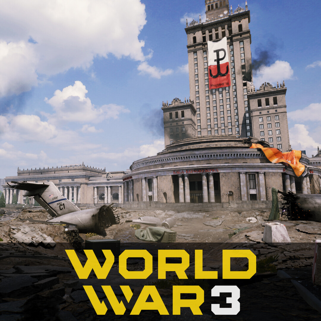 ArtStation - World War 3 - Warsaw Map - Environment Work / Level ...