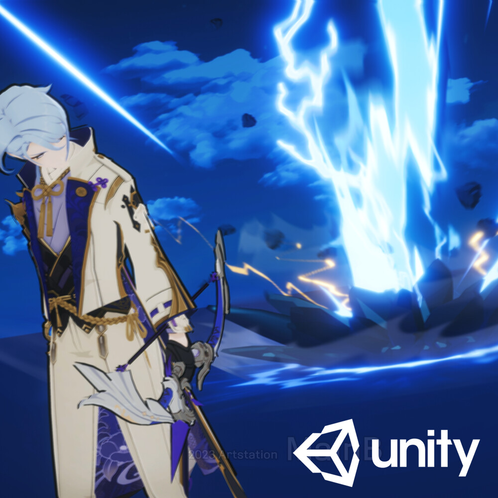 ArtStation - Thunder Arrow Unity VFX