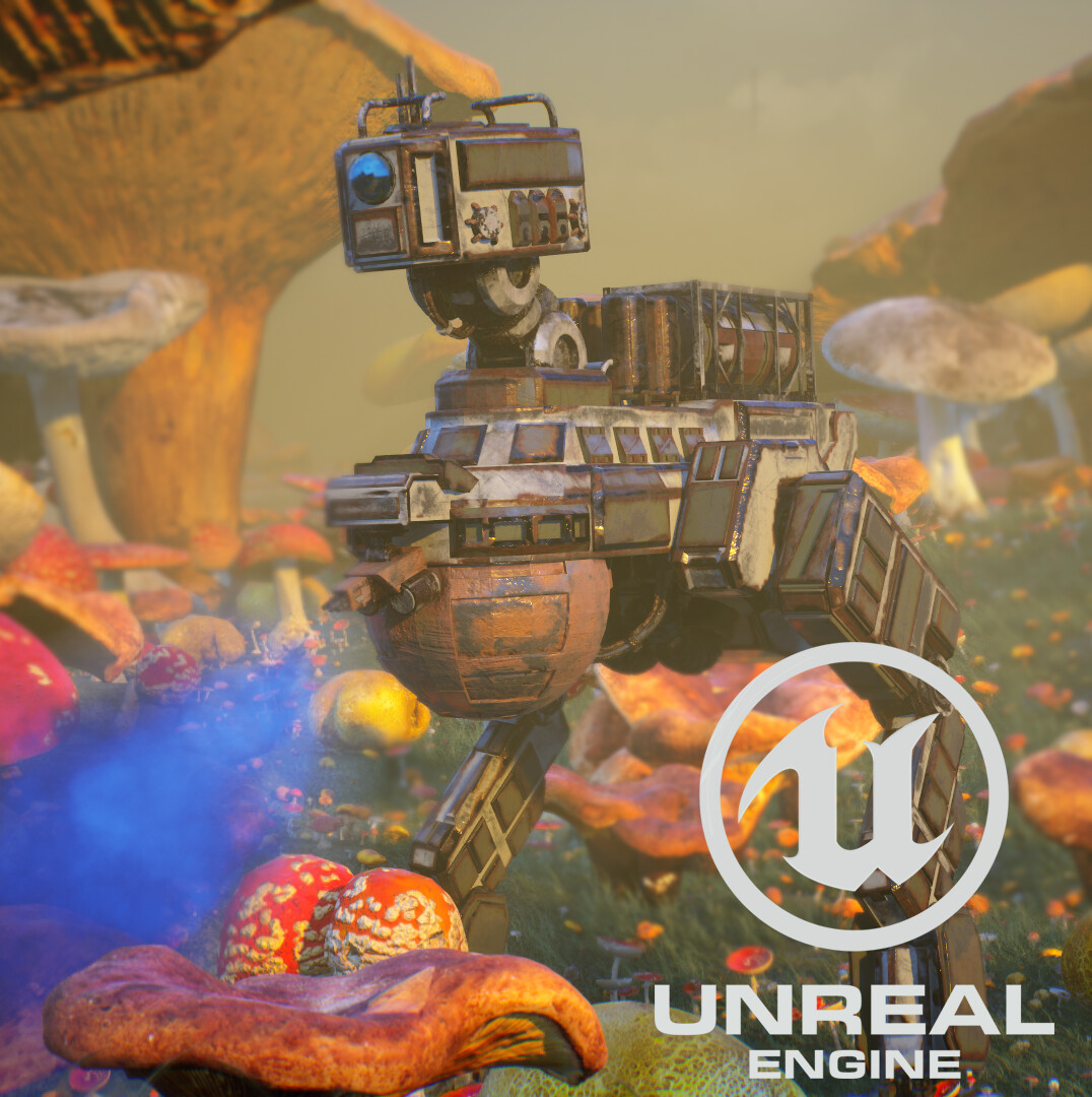 ArtStation - Fungi Forest UE5