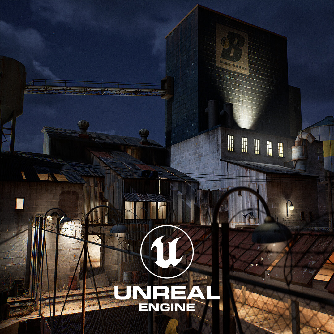 ArtStation - Relighting of ctf_2fort UE5 remake of Team Fortress 2