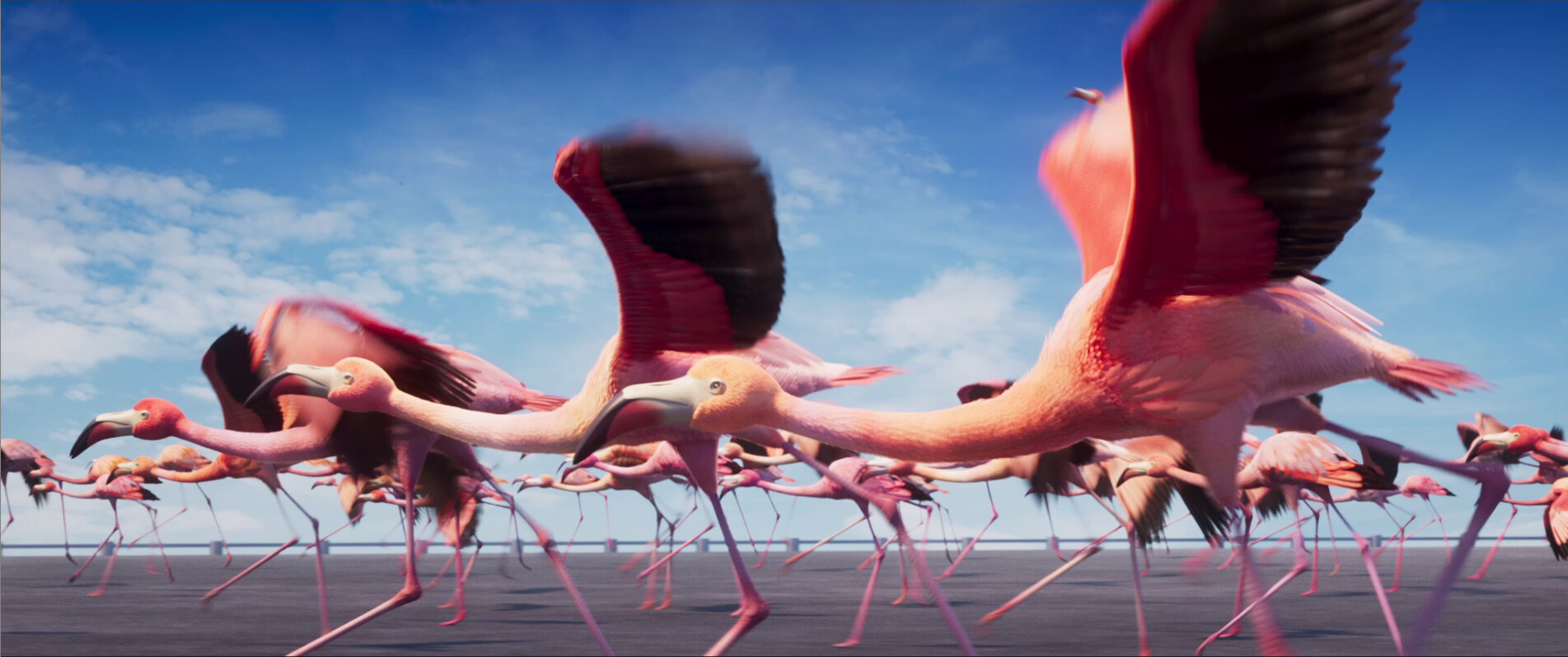 ArtStation - Code Rose - Flamingo