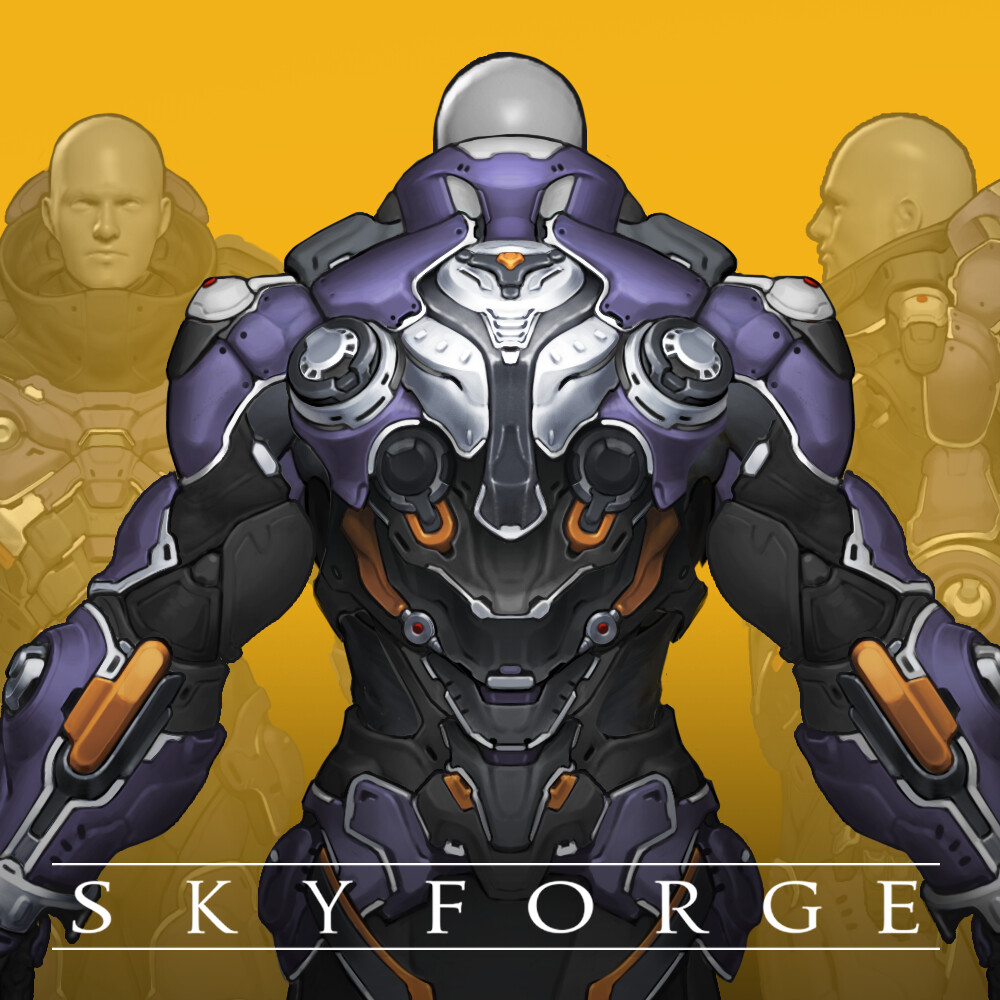 ArtStation - Skyforge | Tank Exosuit