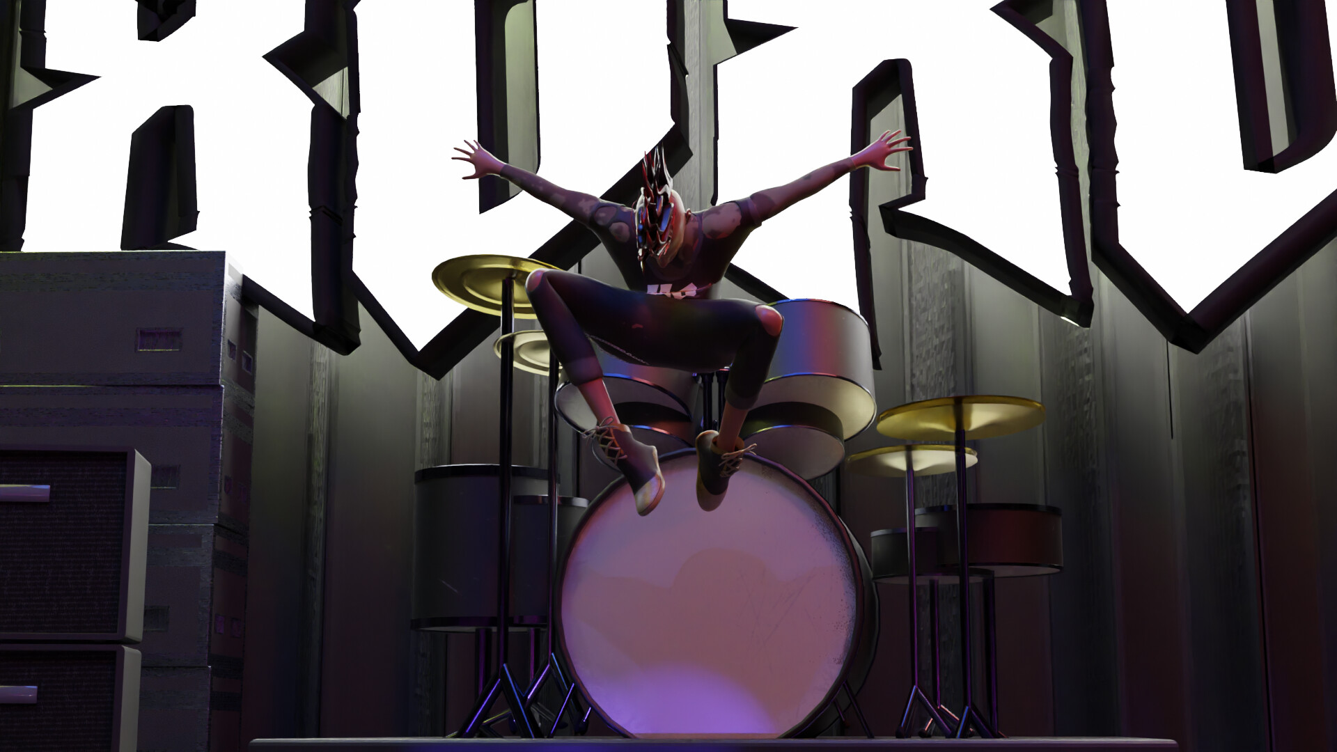 ArtStation - 3D Rockstar Character