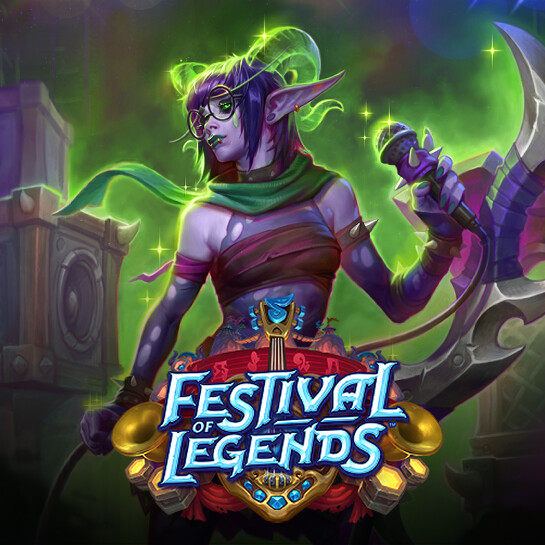 ArtStation - Hearthstone - Emo-rock Aranna