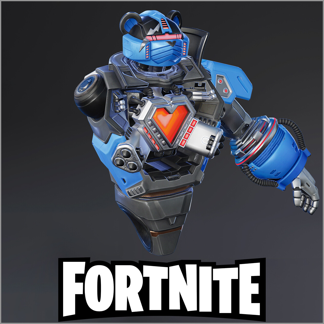 ArtStation - Fortnite Mecha Strike Commander