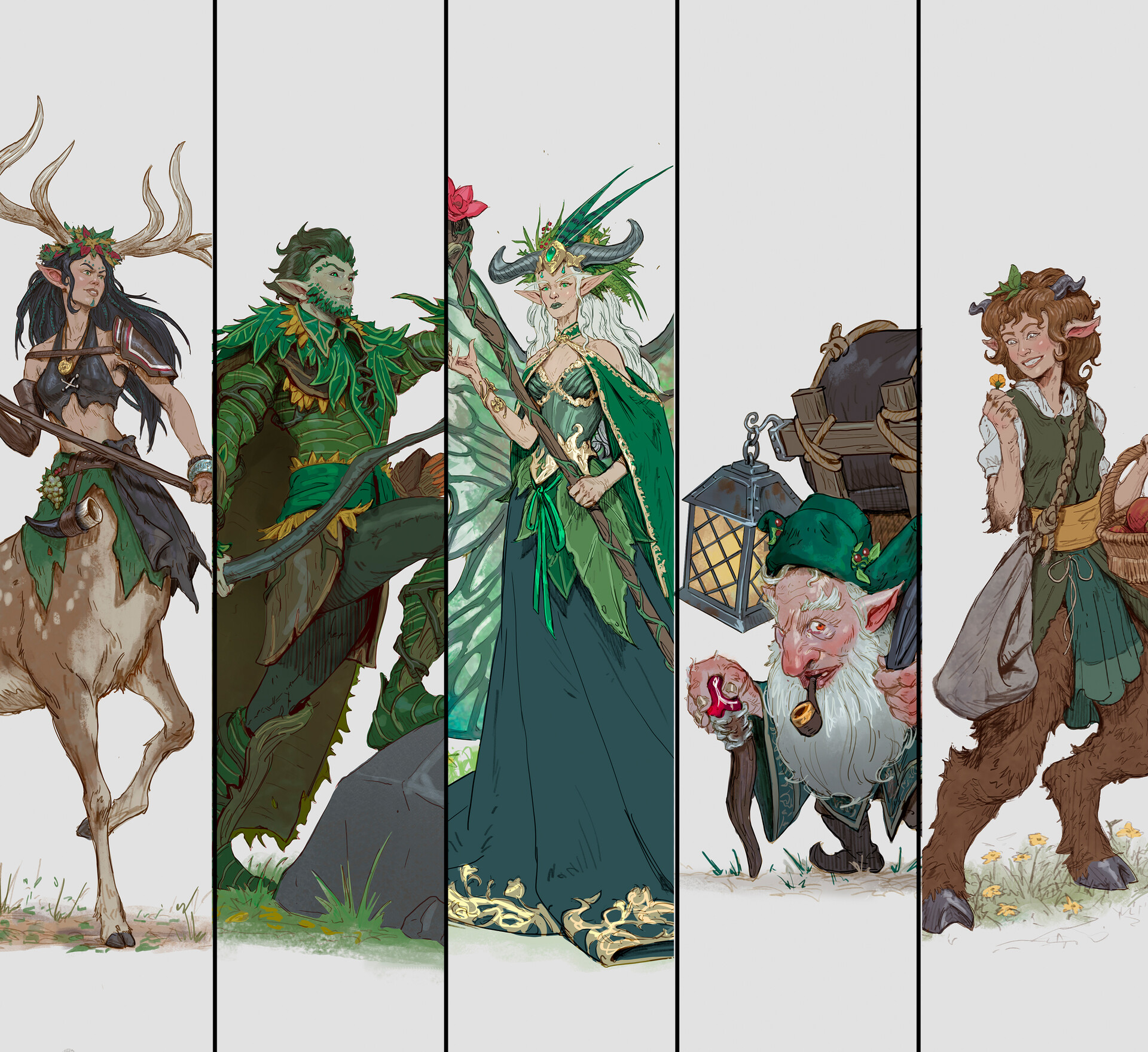 ArtStation - Characters for Miniatures - Collective Studio - Bundle 12