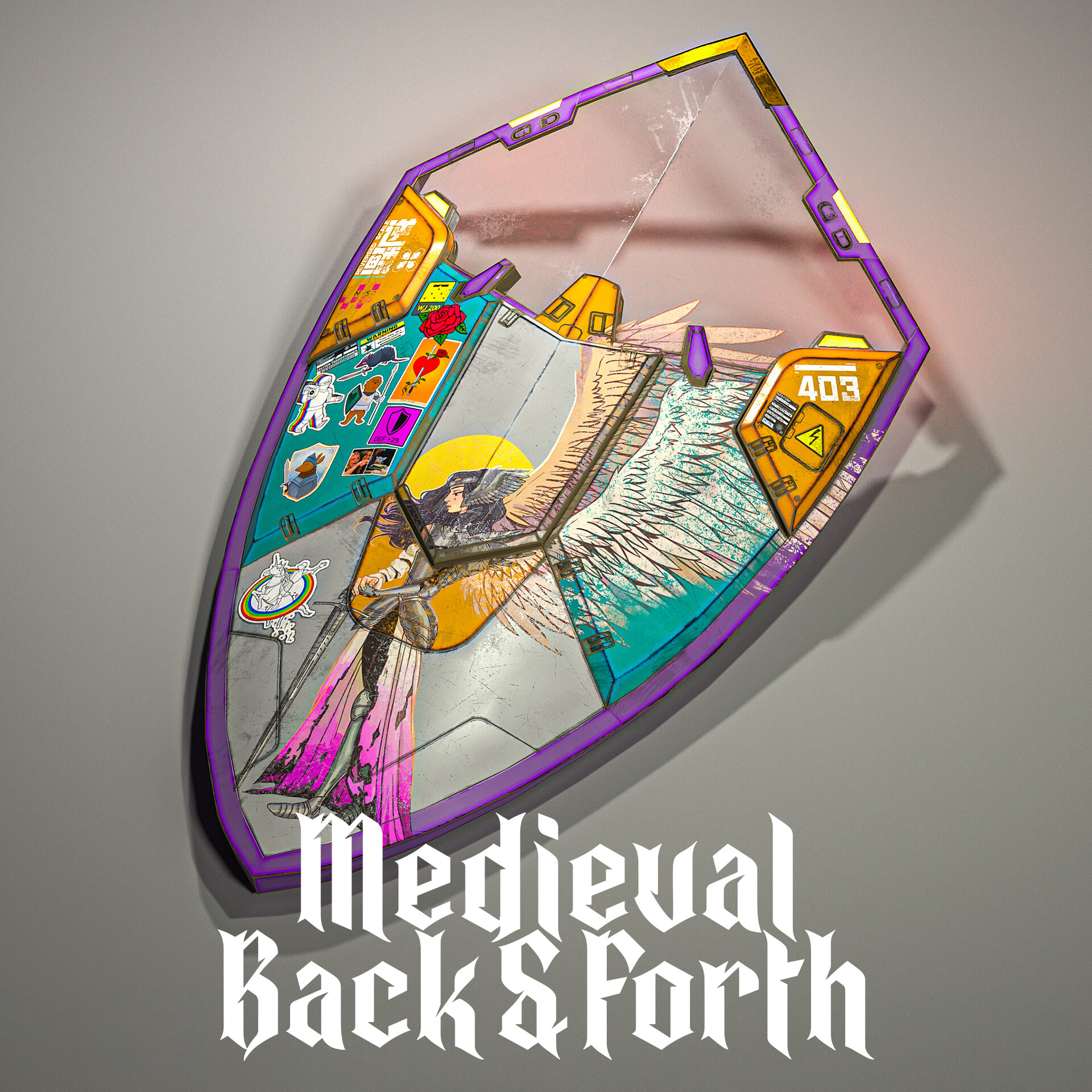 ArtStation - Medieval: Back and Forth-"Reversed Scale" Shield
