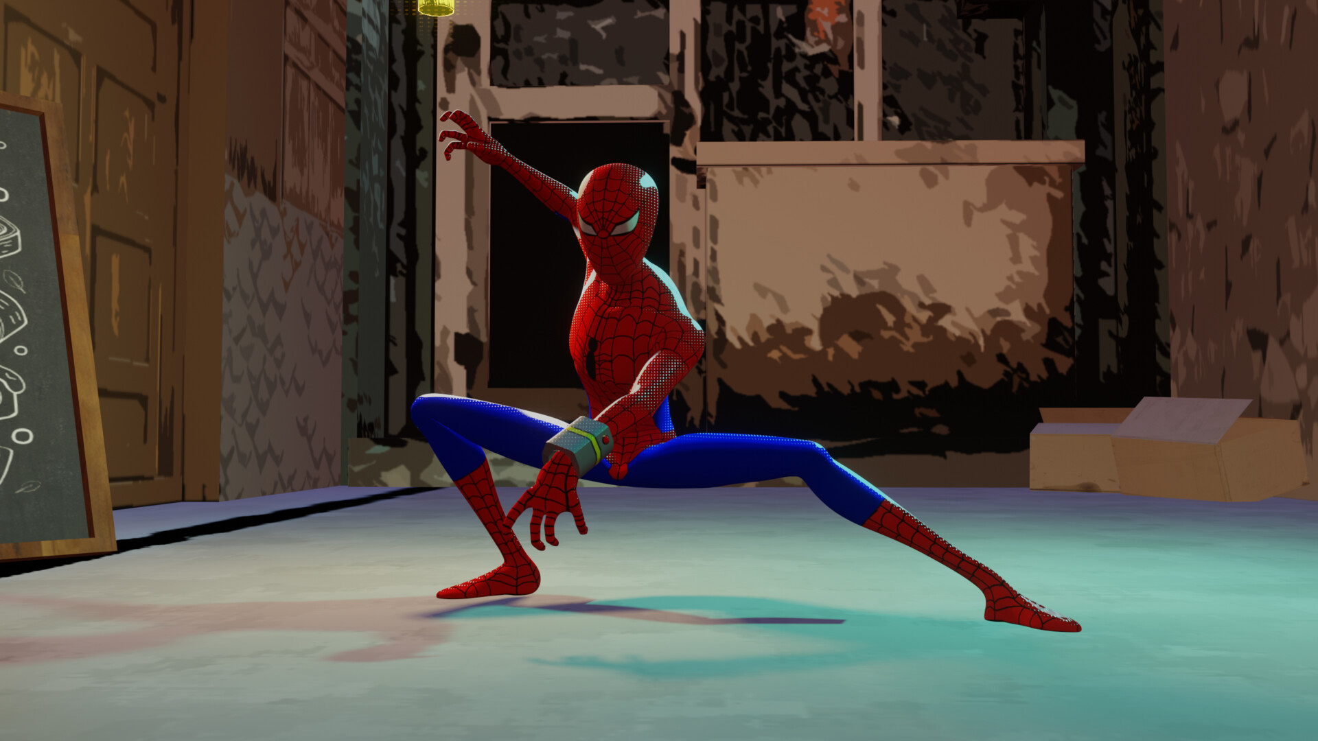 ArtStation - Japanese Spider Man (Supaidaman) enters the Spider Verse