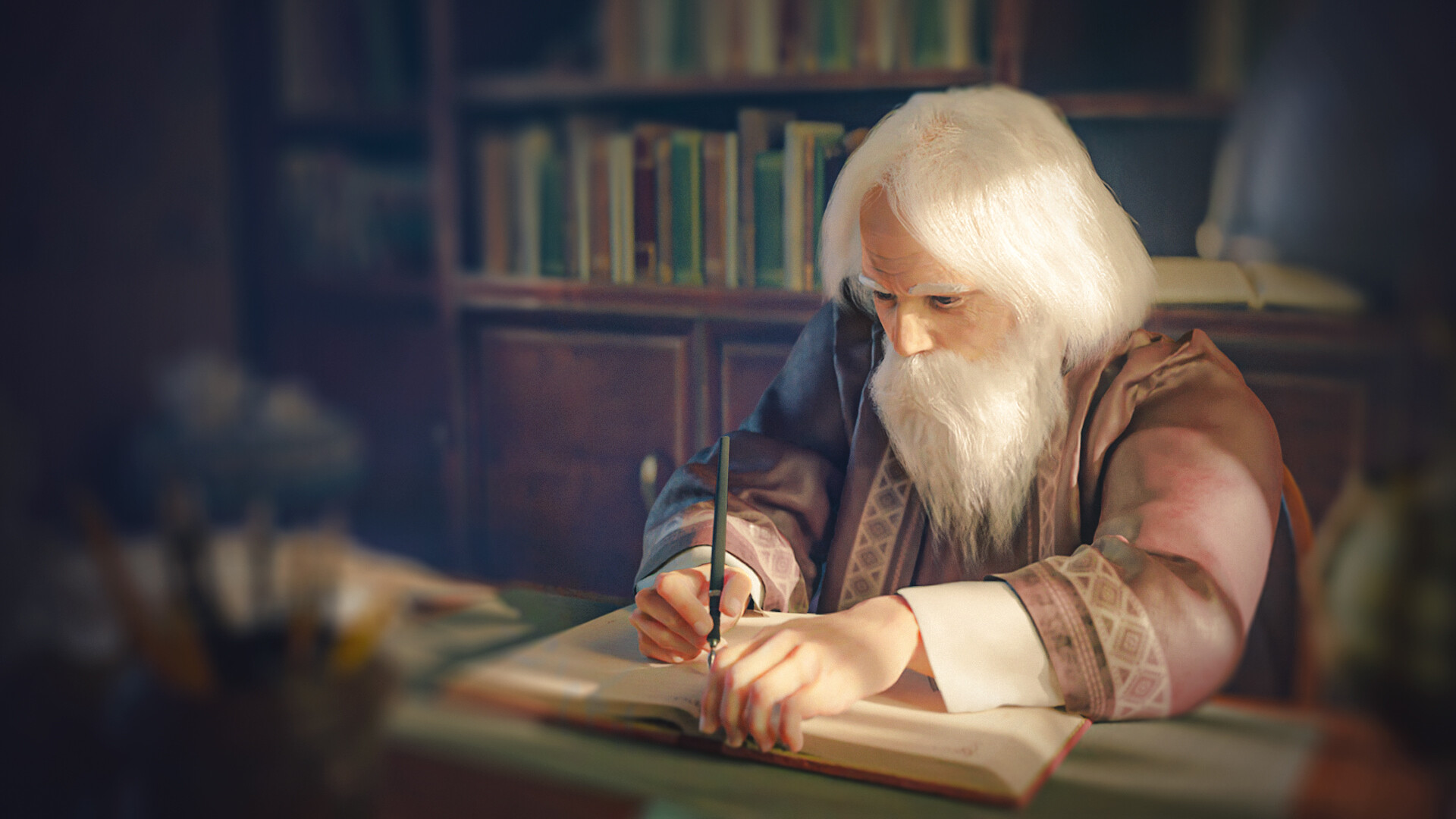 ArtStation - A Tale of Tagore | 3D Short FIlm