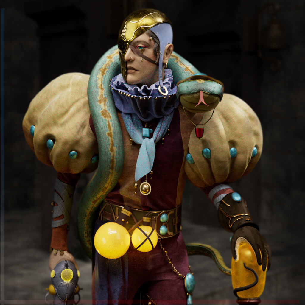 ArtStation - The Alchemist - Medieval: Back and Forth