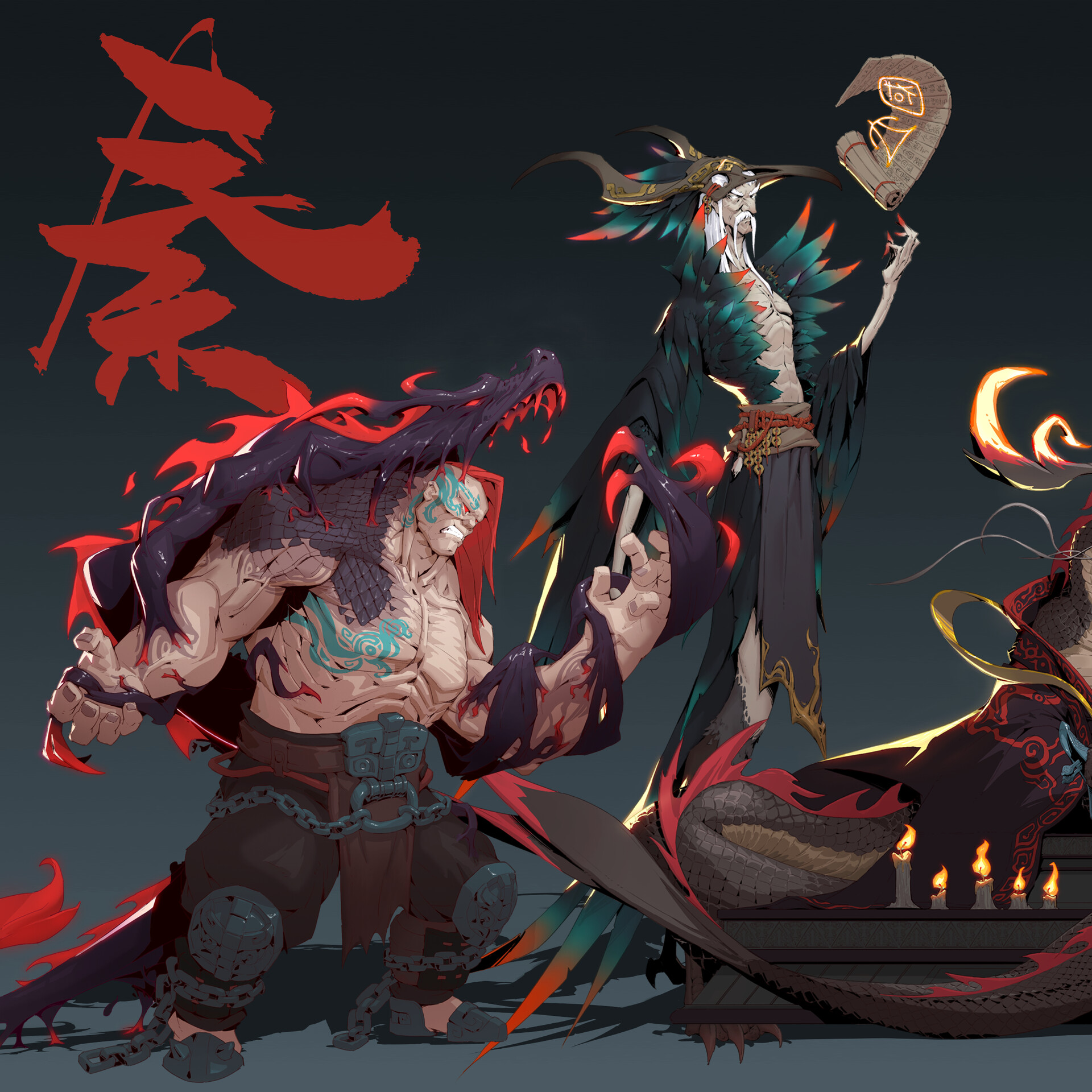 ArtStation - Meng Tian stylized