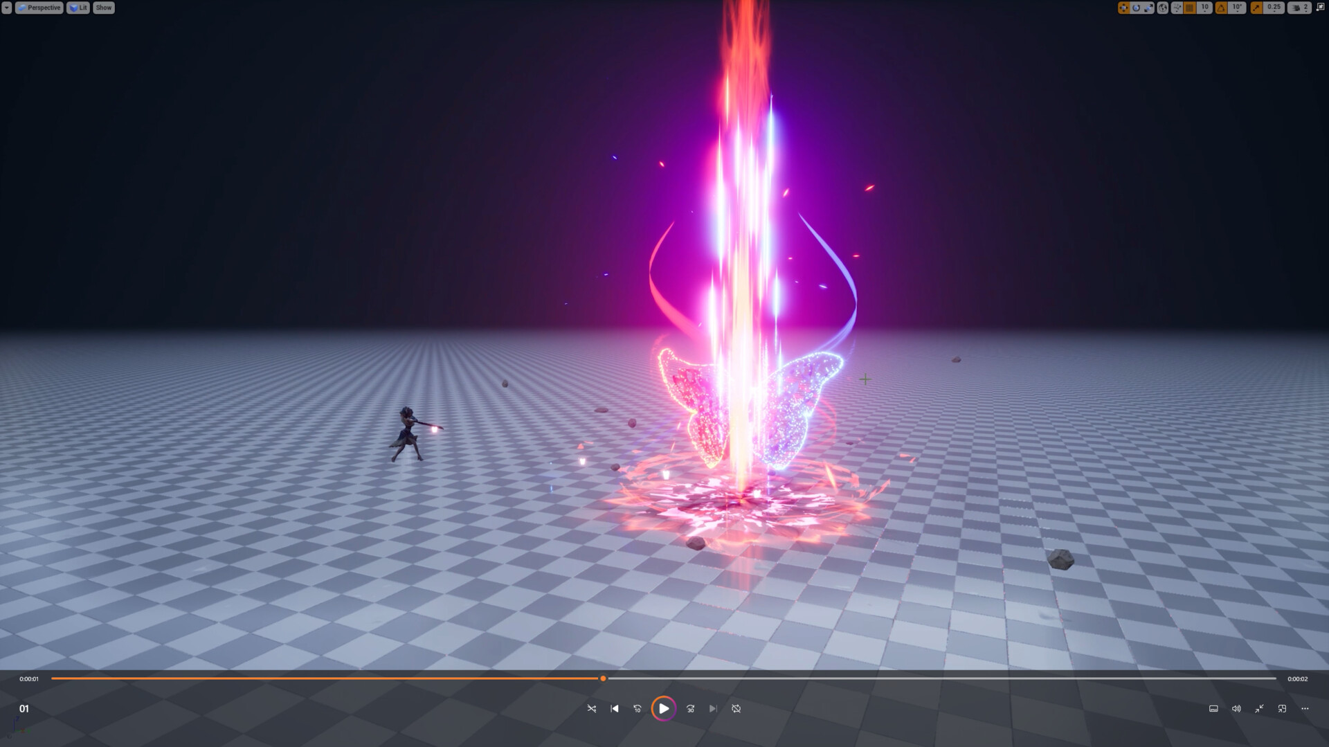 ArtStation - Butterfly Stylized VFX