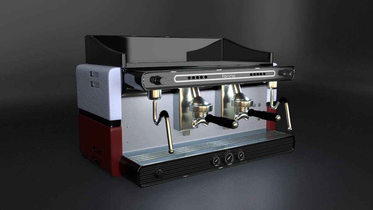 ArtStation - COFFEE MACHINE 3D PROP