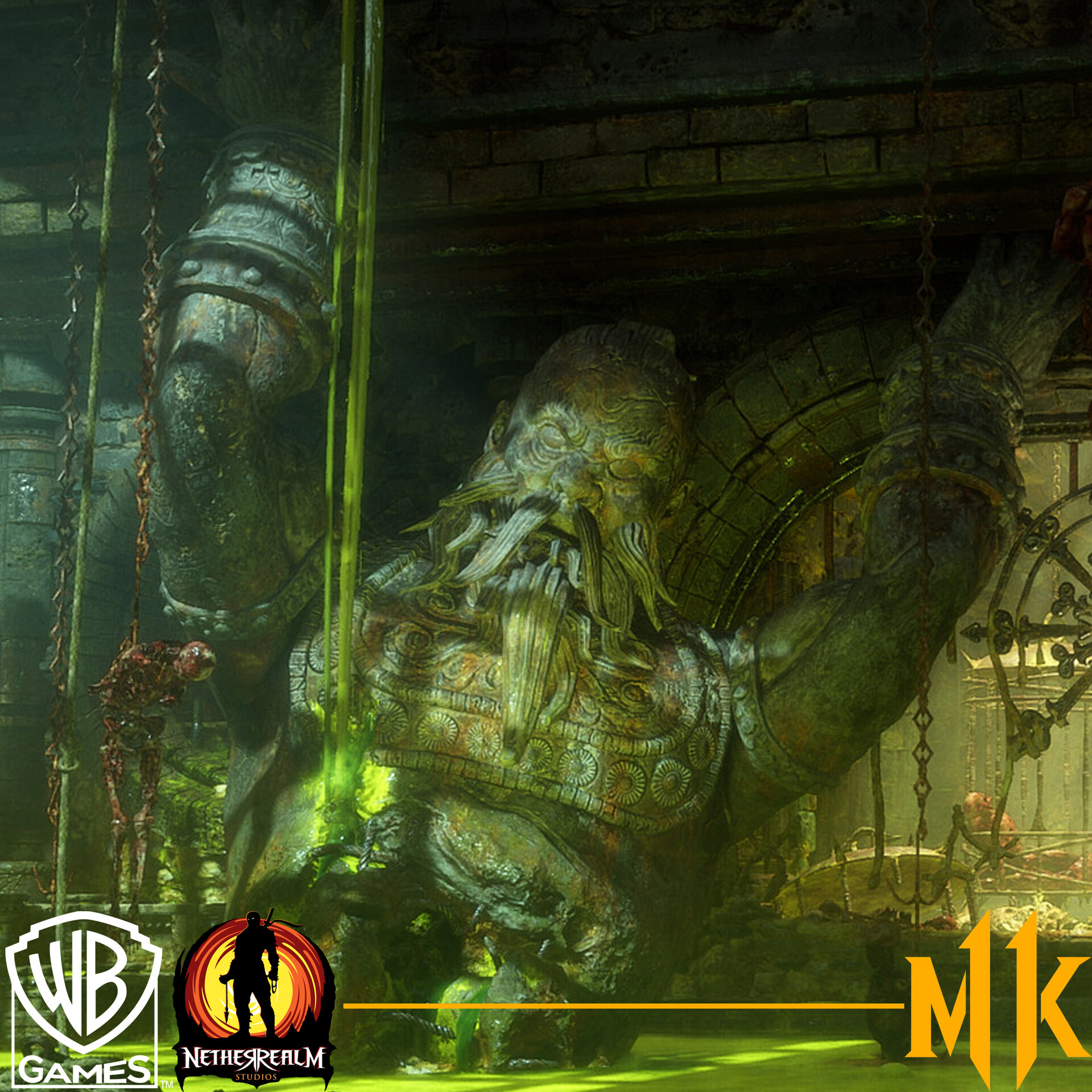 ArtStation - MK11_DeadPool_Statues