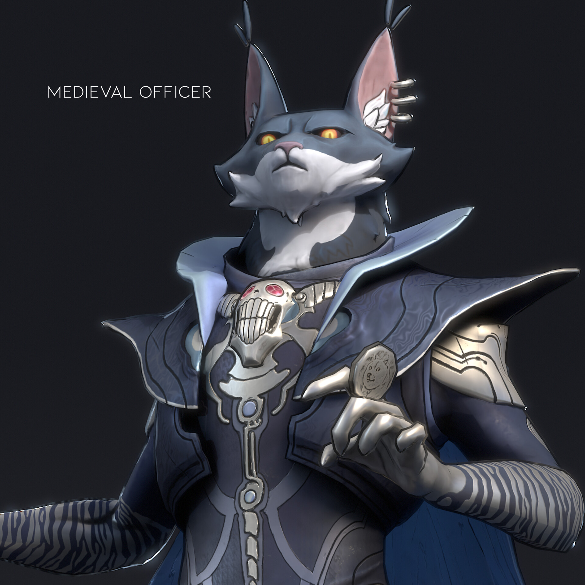 ArtStation - Medieval Officer - Artstation Challenge